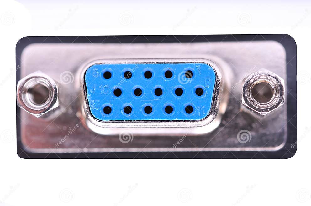 Relação do VGA foto de stock. Imagem de monitor, computador - 8249246