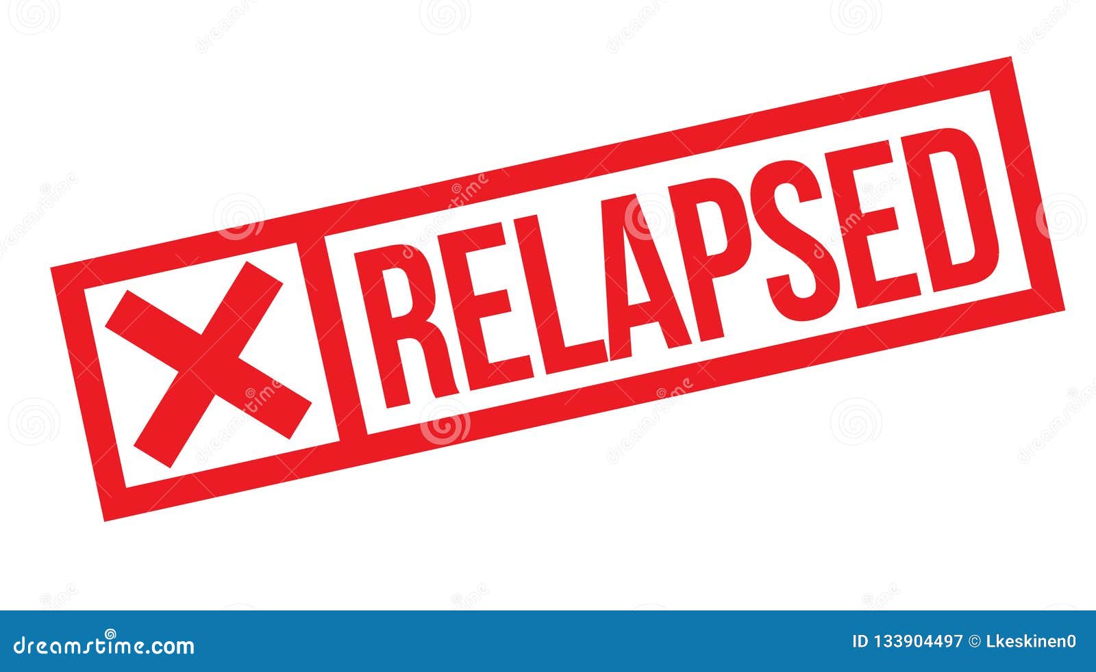 Relapse Red Stamp Stock Photography | CartoonDealer.com #95836394