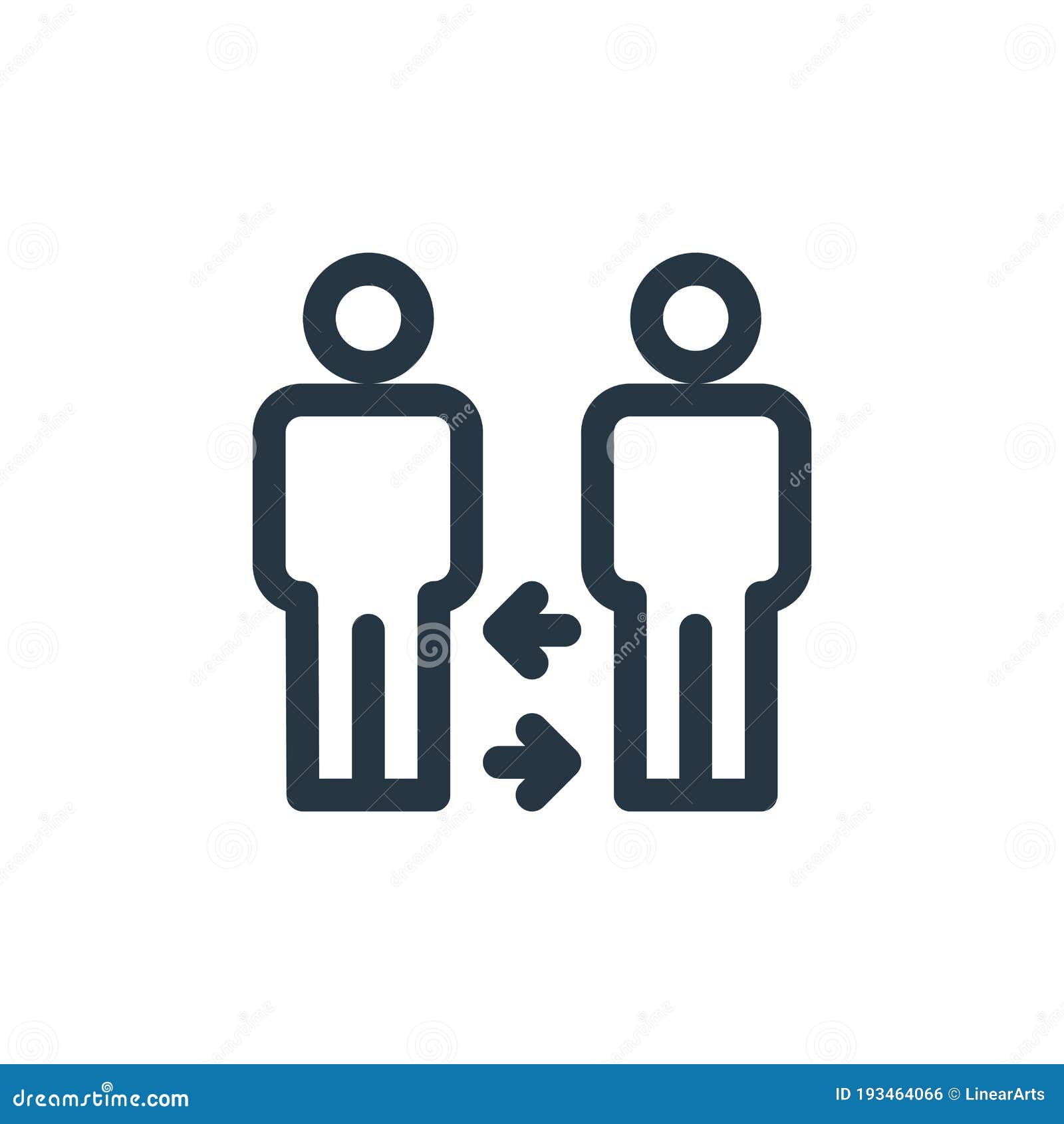 Relationship Icon Vector from Ethics Concept. Thin Line Illustration of ...