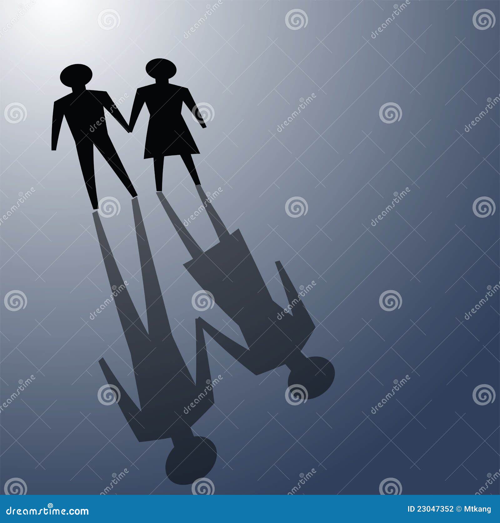 Relationship problems stock vector. Illustration of psychological ...