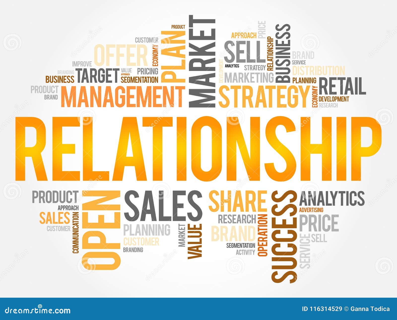 Relationship word cloud stock illustration. Illustration of cloud ...