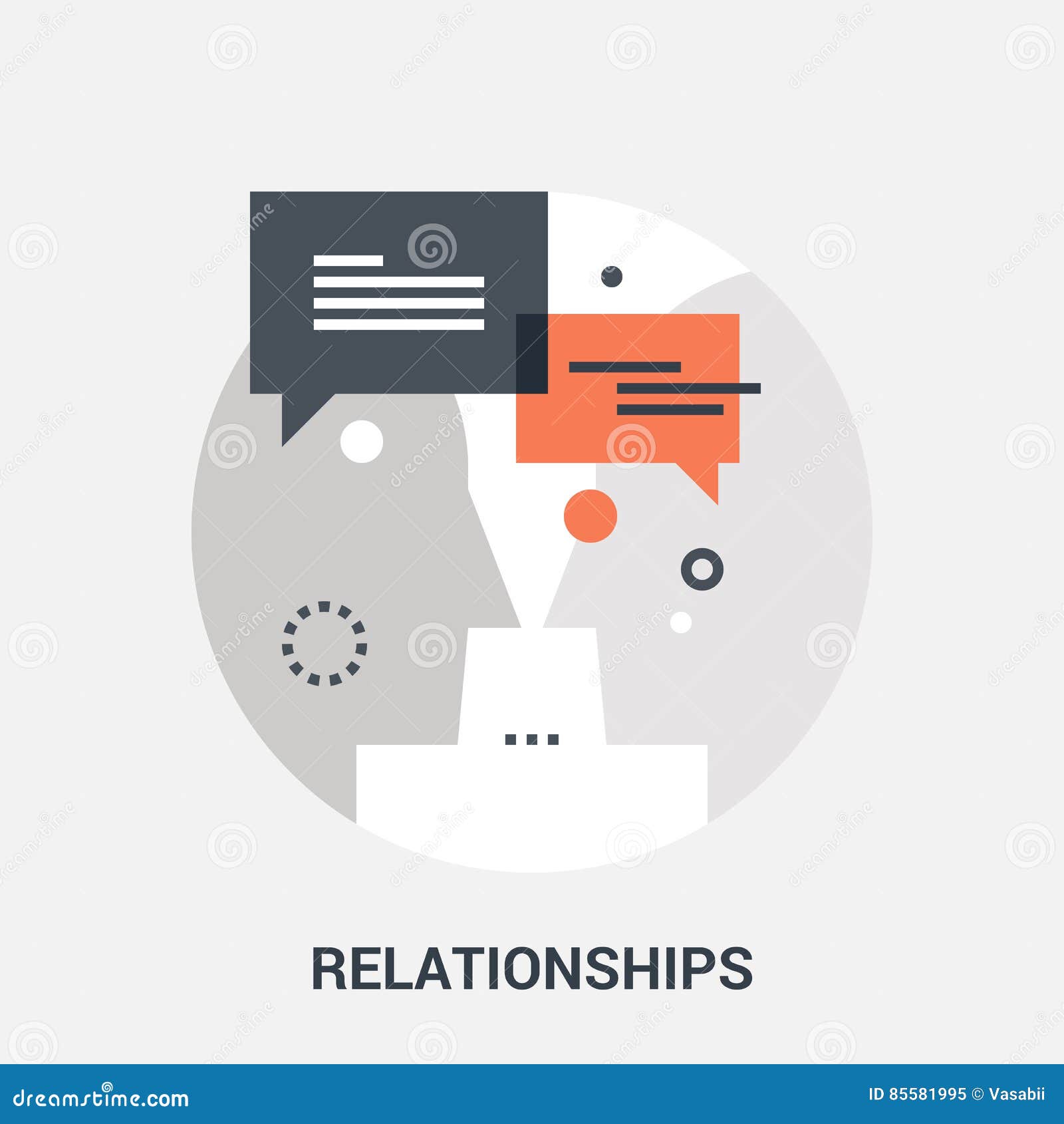 Relationships icon concept stock vector. Illustration of design - 85581995