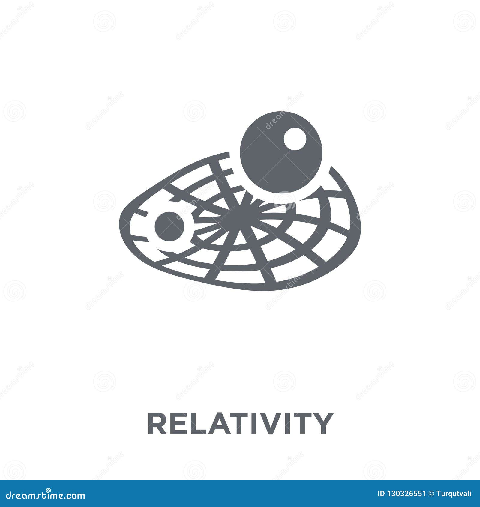 Relativity Icon Vector Isolated On White Background, Relativity Sign ...