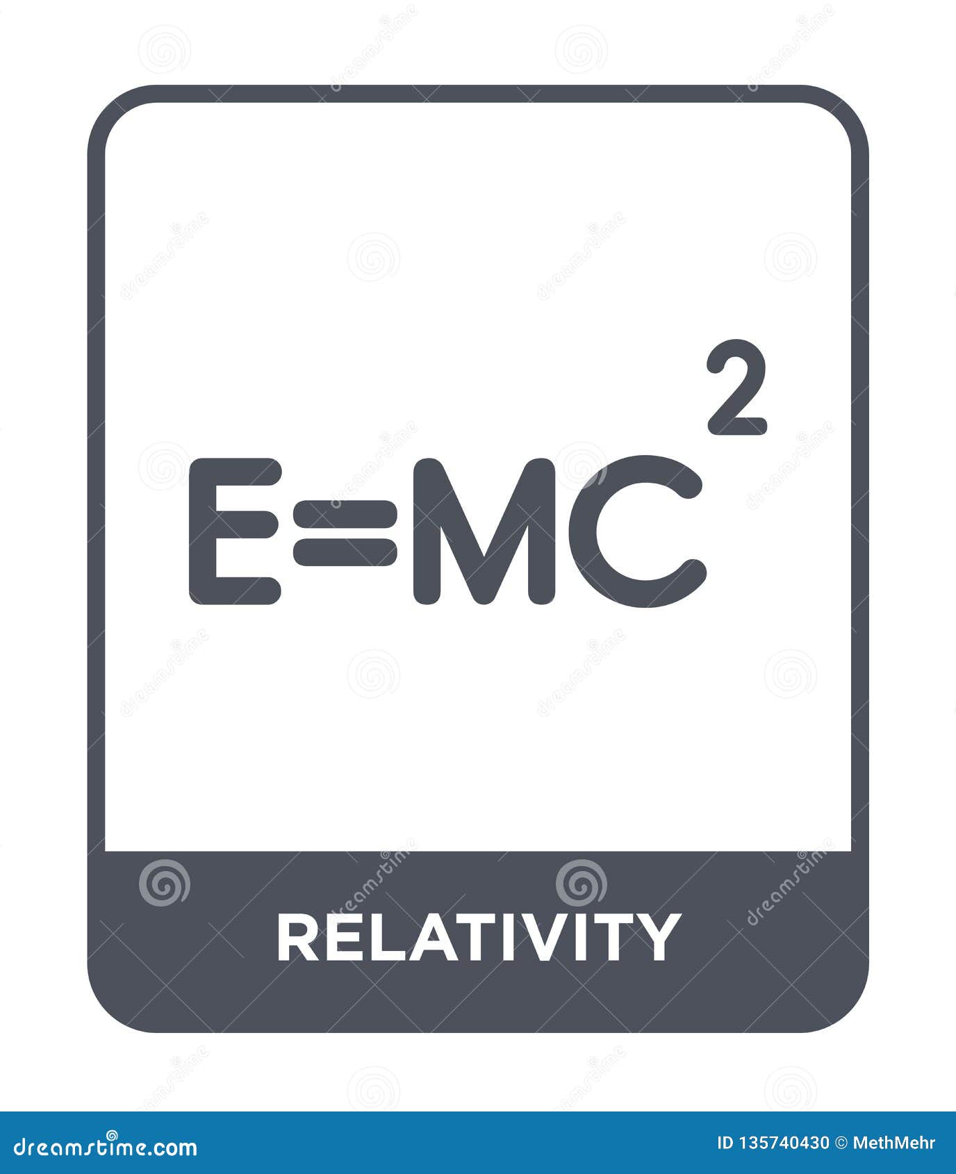 Relativity Icon Vector Isolated On White Background, Relativity Sign ...