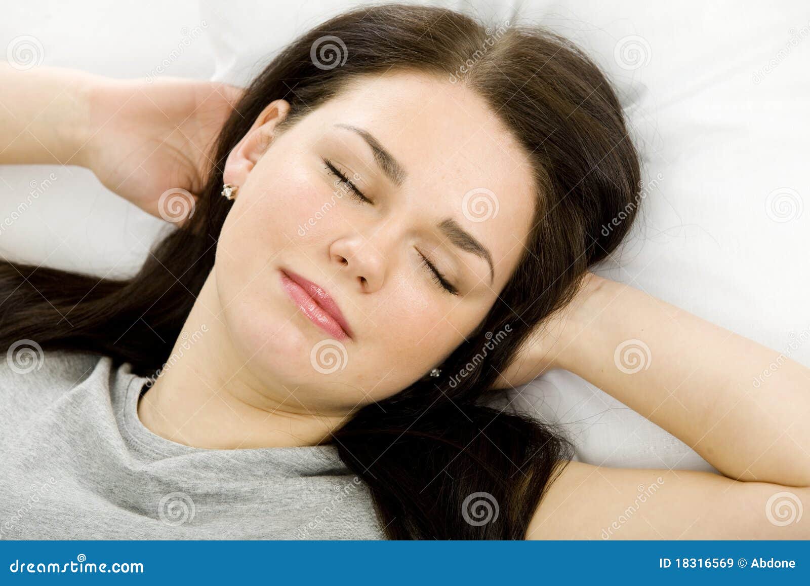 Relax stock image. Image of portrait, sleeping, young - 18316569