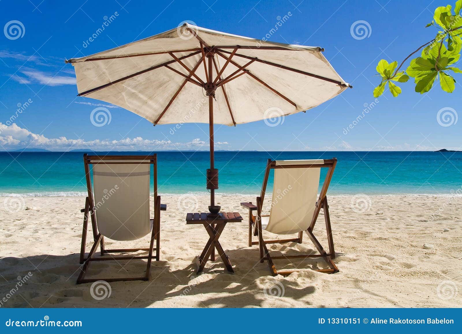 Relax on the beach stock image. Image of tourism, tourist - 13310151