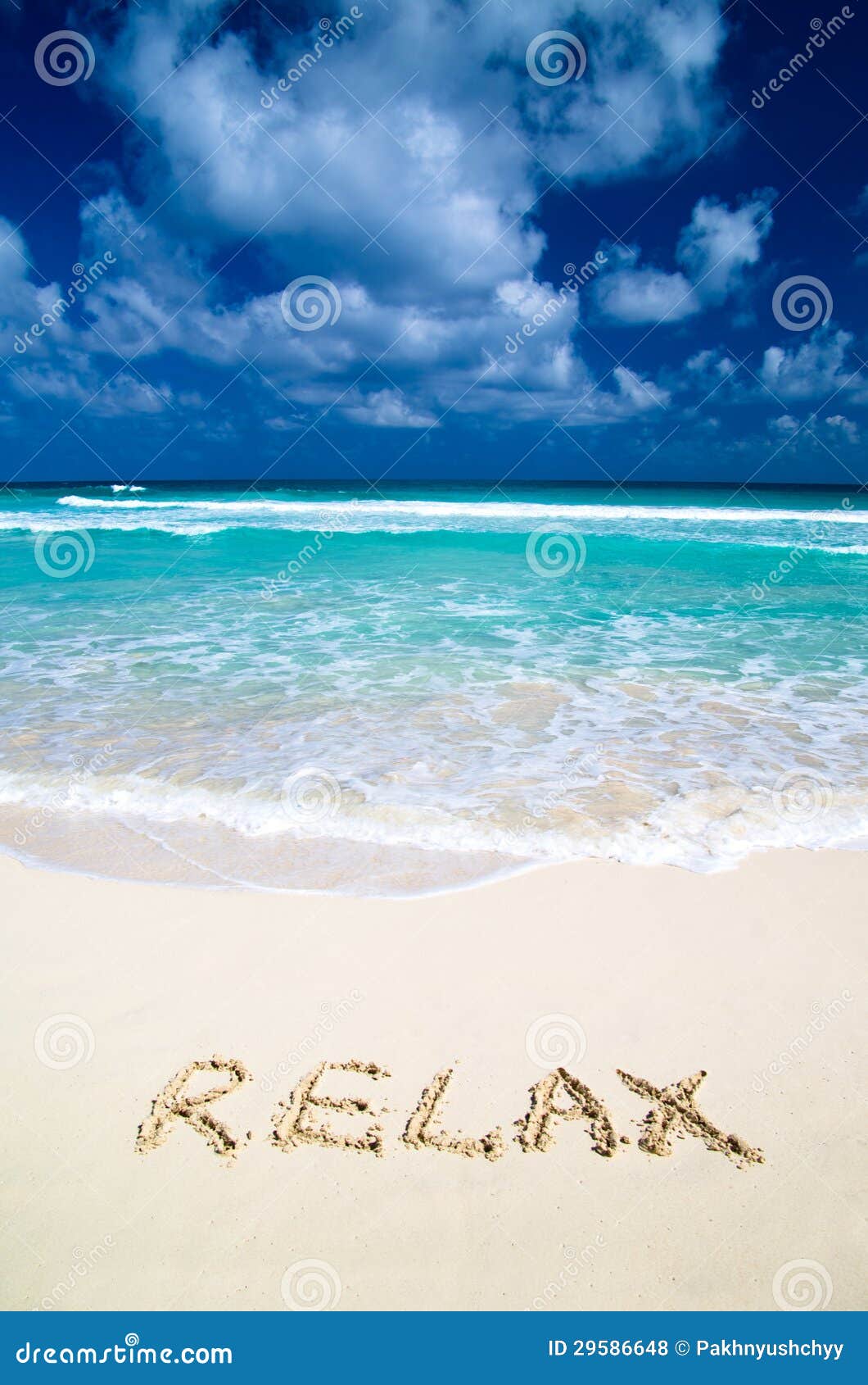 Relax on beach stock photo. Image of summer, exotic, coastline - 29586648