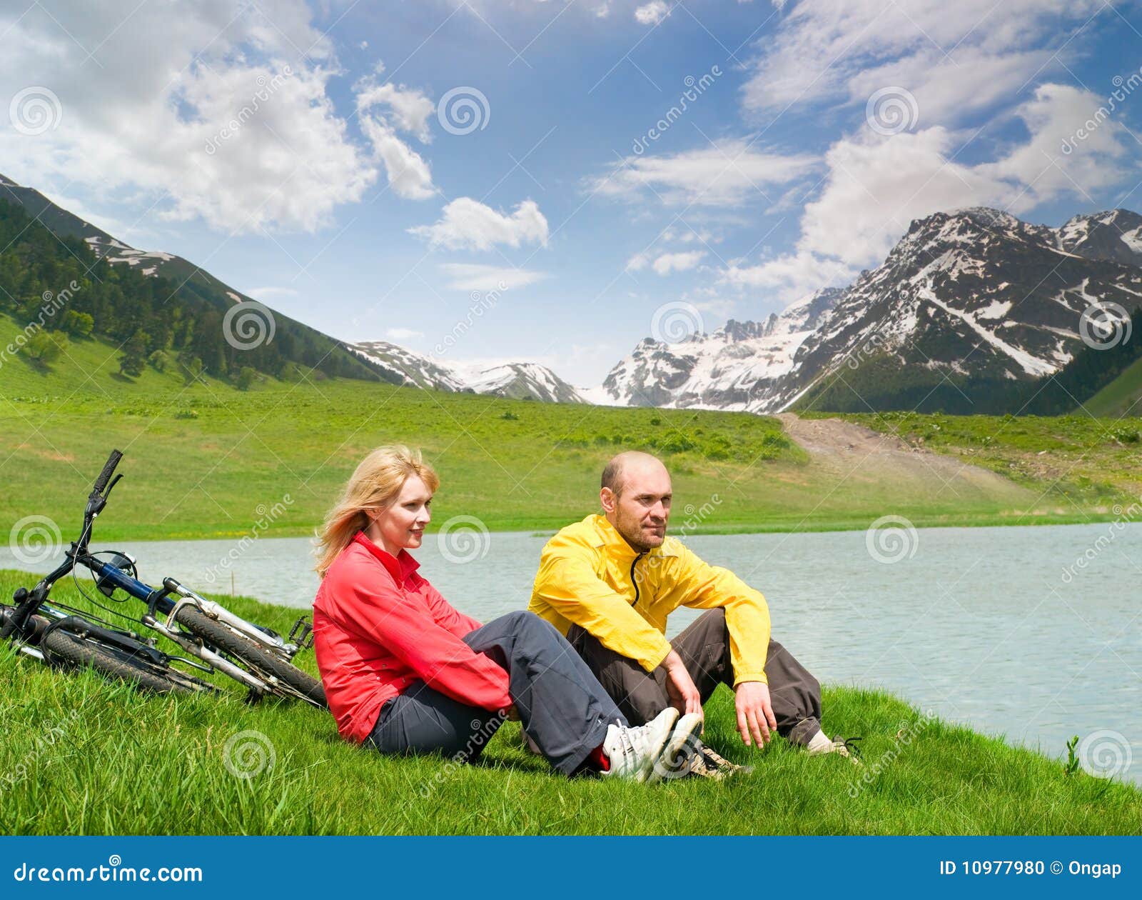 Relax biking stock photo. Image of bicycle, healthy, summer - 10977980
