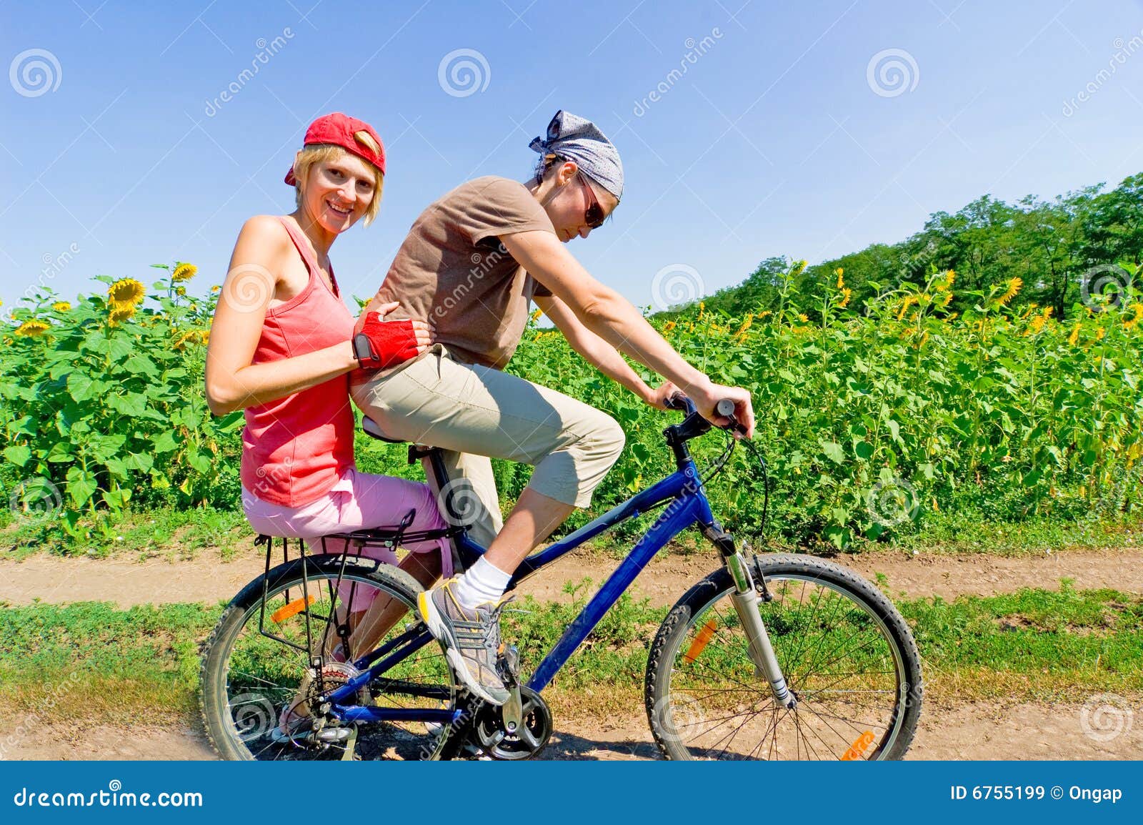Relax biking stock image. Image of women, leisure, exercising - 6755199
