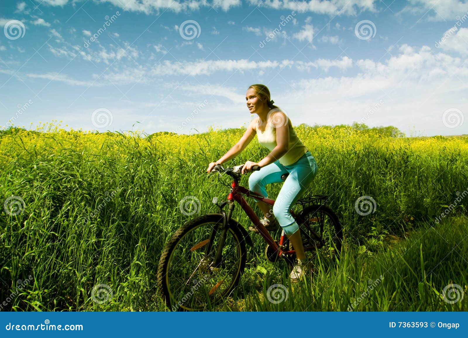Relax biking stock image. Image of vacations, bike, exercise - 7363593