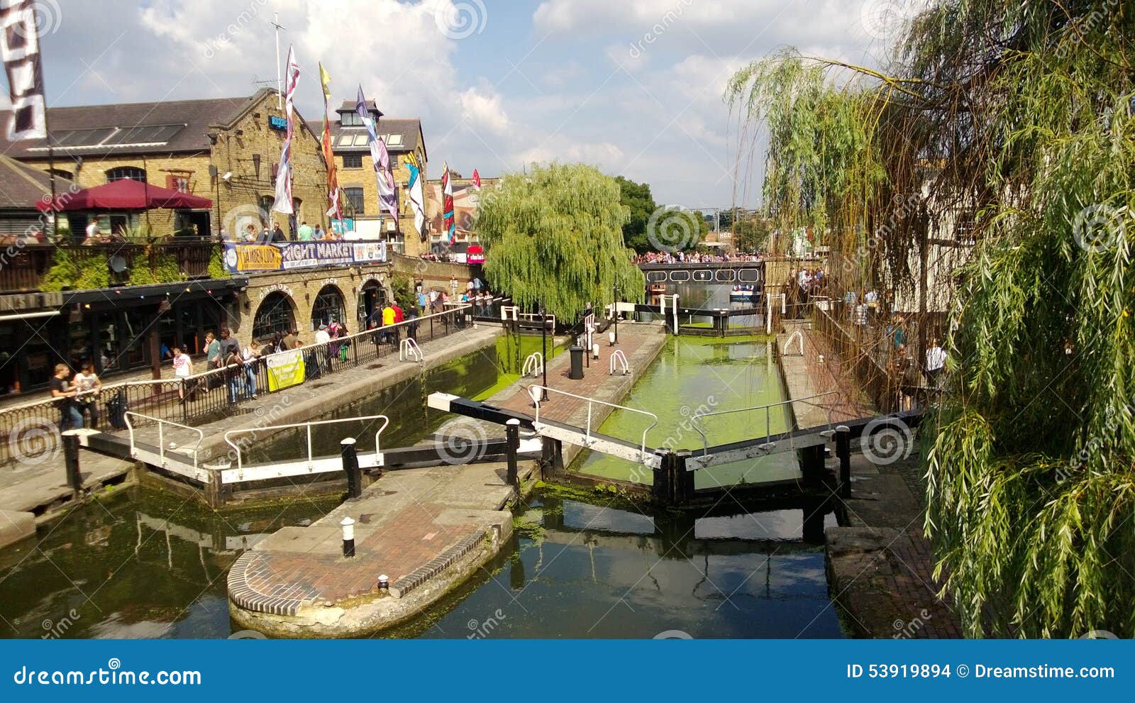 Relax at Camden Town Lock editorial stock image. Image of relax - 53919894