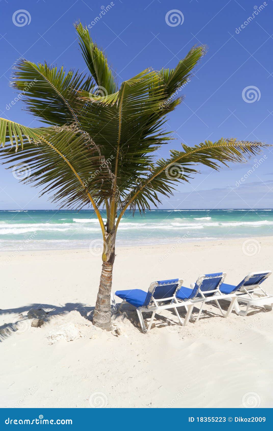 Relax on caribbean beach stock image. Image of relaxation - 18355223