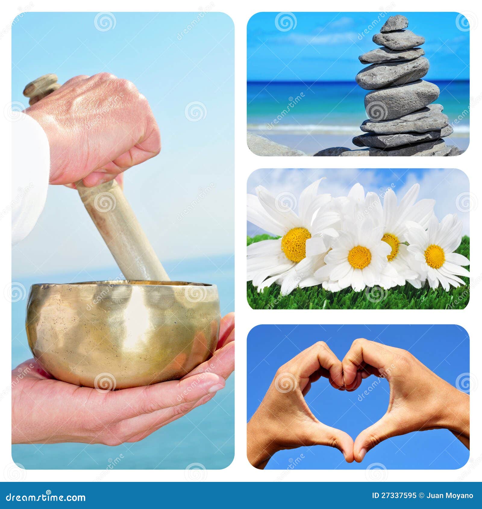 Relax collage stock image. Image of colorful, meditation - 27337595