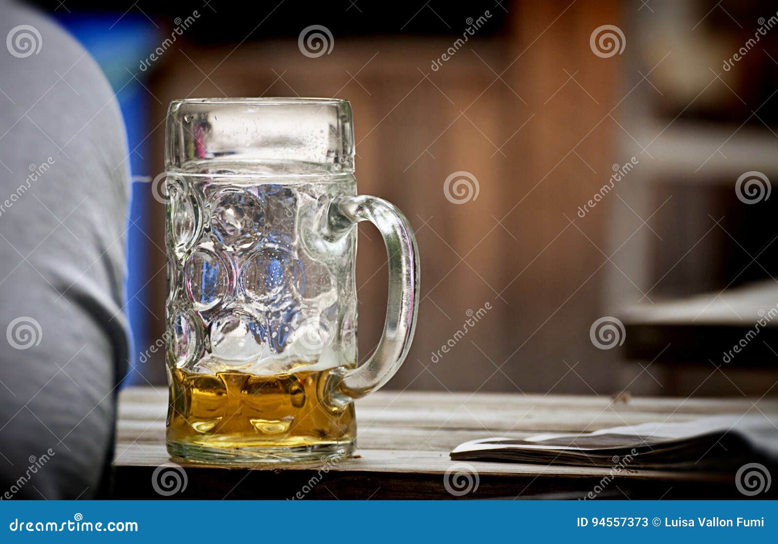Relax with a glass of beer stock image. Image of bavaria - 94557373