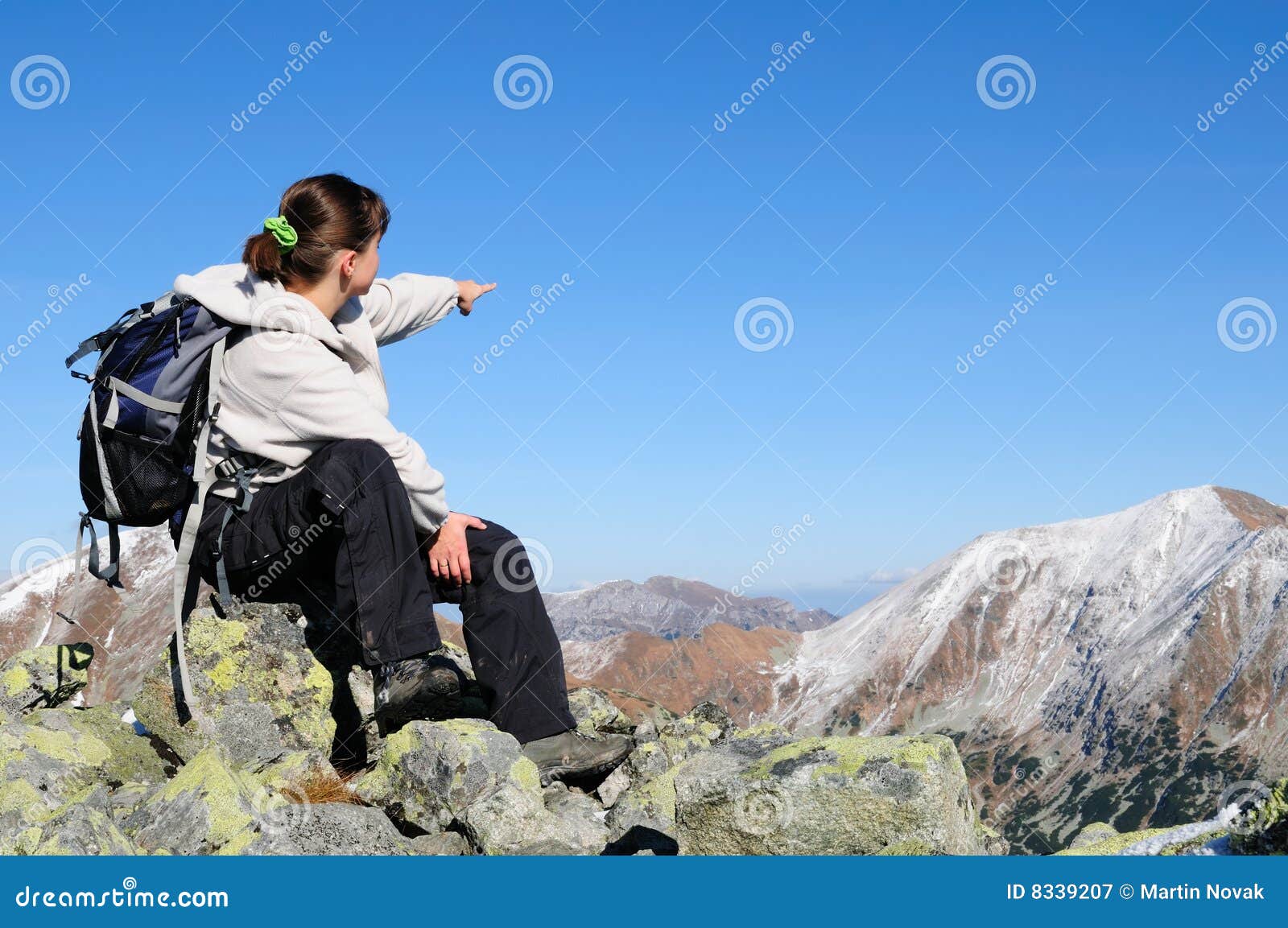Relax on Hiking - Showing with Hand Stock Image - Image of mountain ...