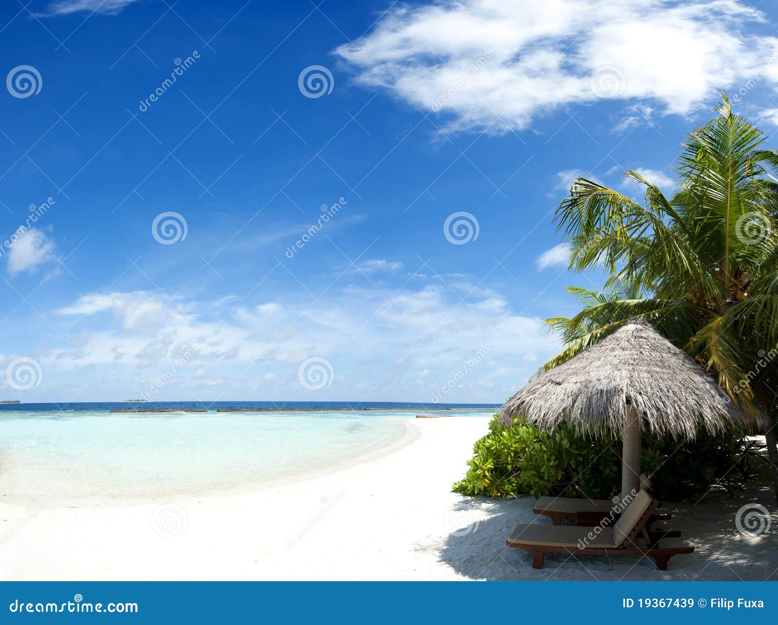 Relax in the Maldives stock image. Image of private, scenic - 19367439