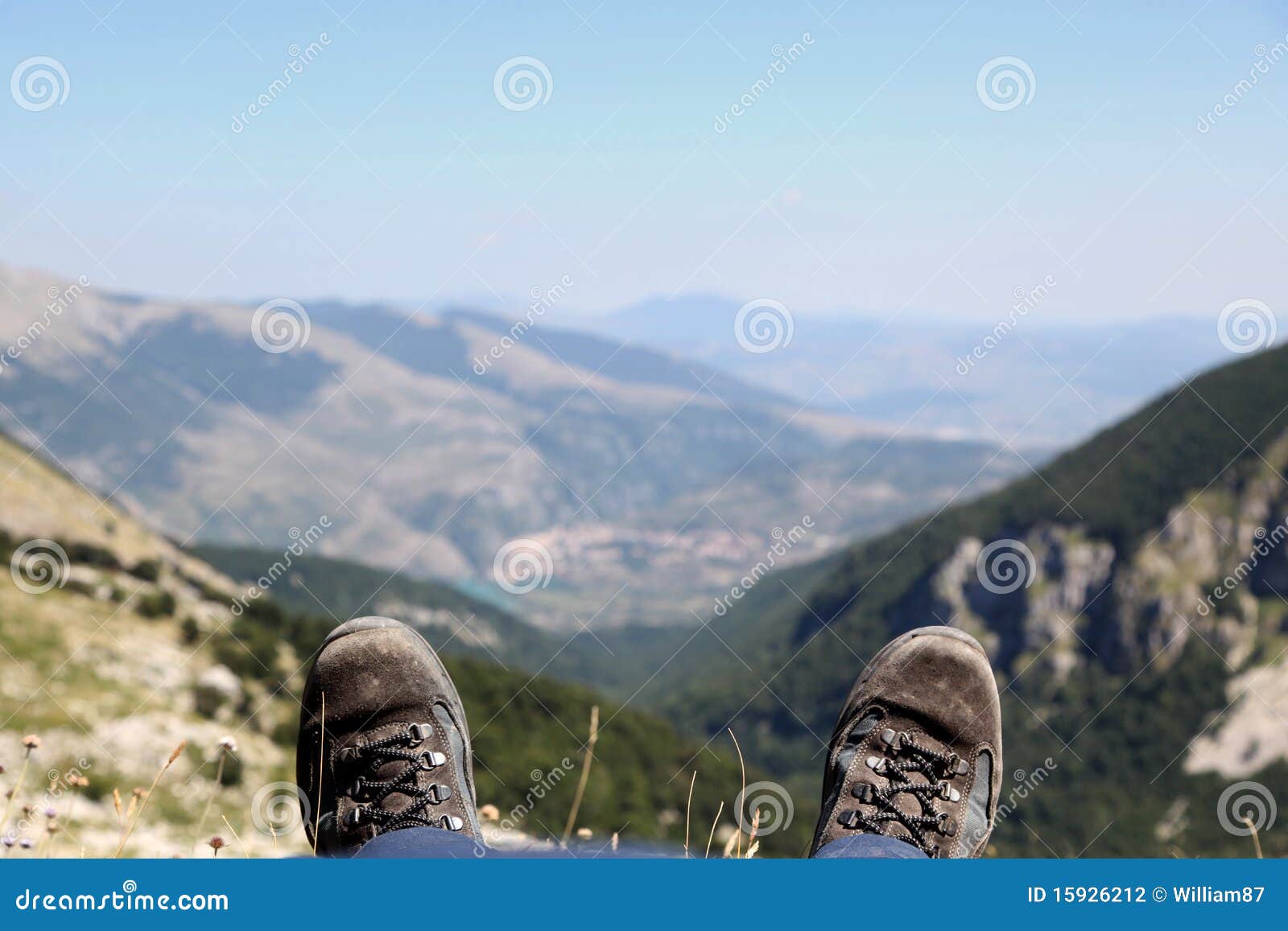Relax on the Mountain stock photo. Image of extreme, climbing - 15926212