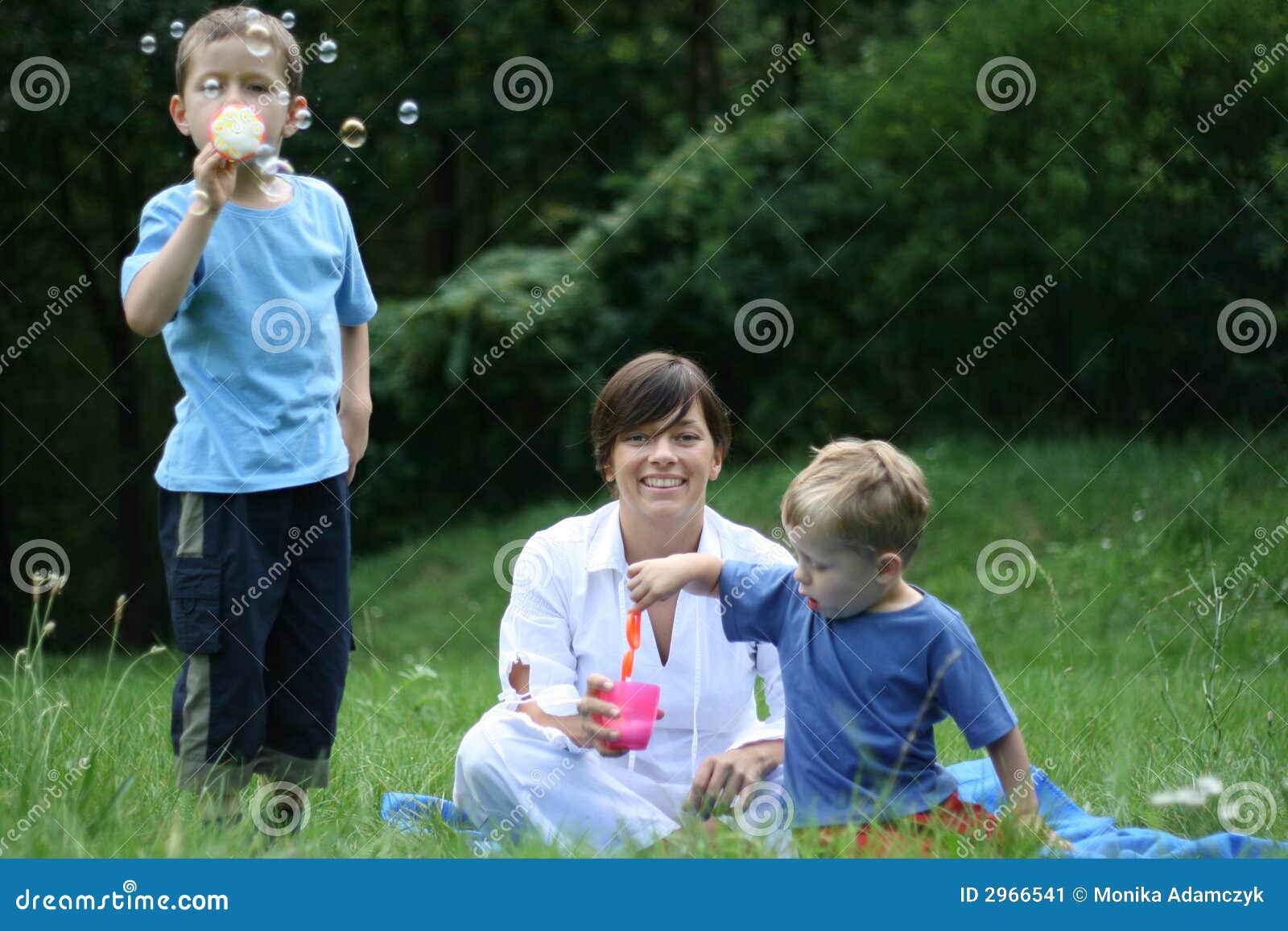 Relax outside stock image. Image of beautiful, mother - 2966541