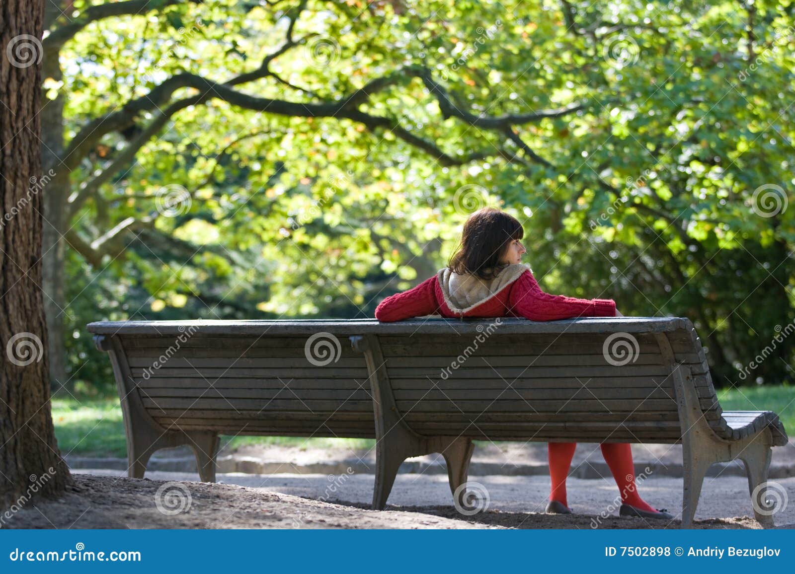 Relax in the park stock photo. Image of long, trunk, relaxing - 7502898