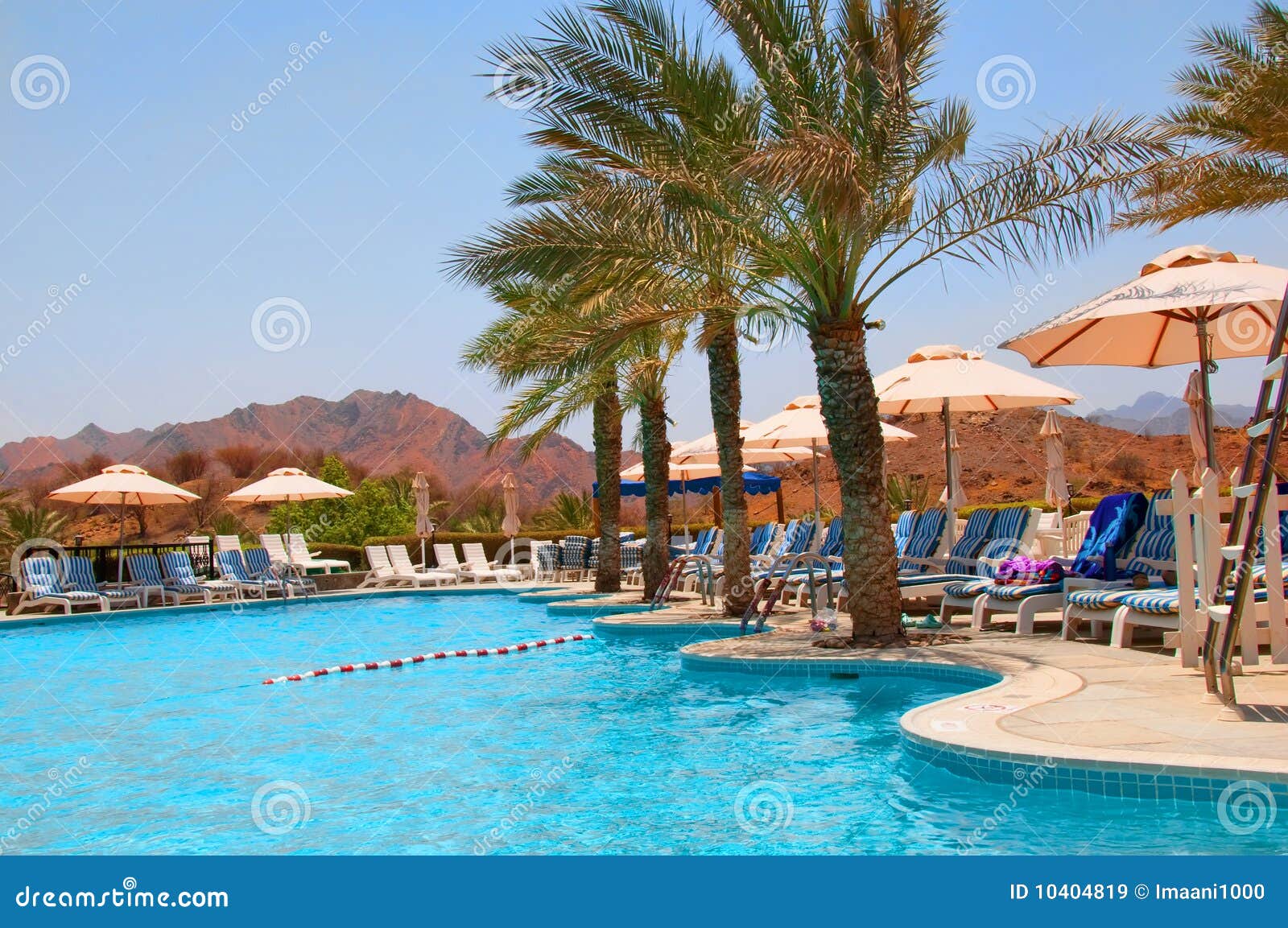 Relax by the Pool stock image. Image of hatta, middle - 10404819