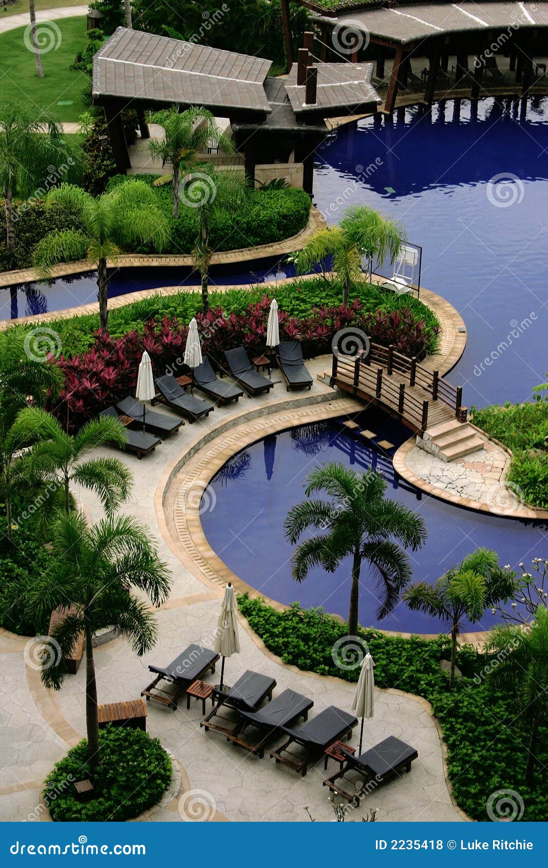 Relax by the pool stock photo. Image of exotic, bask, romantic - 2235418