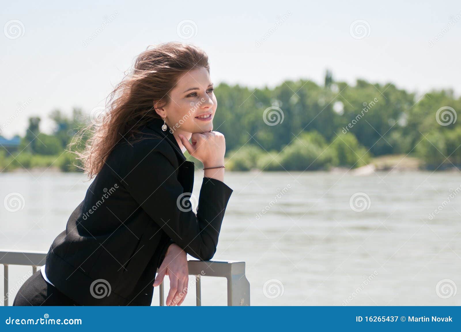 Relax - Portrait of Young Woman Stock Image - Image of resting ...