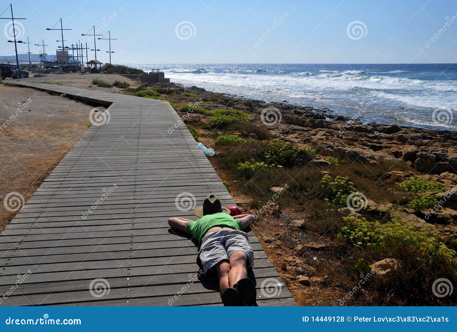 Relax by the sea stock photo. Image of cyprus, slim, coast - 14449128