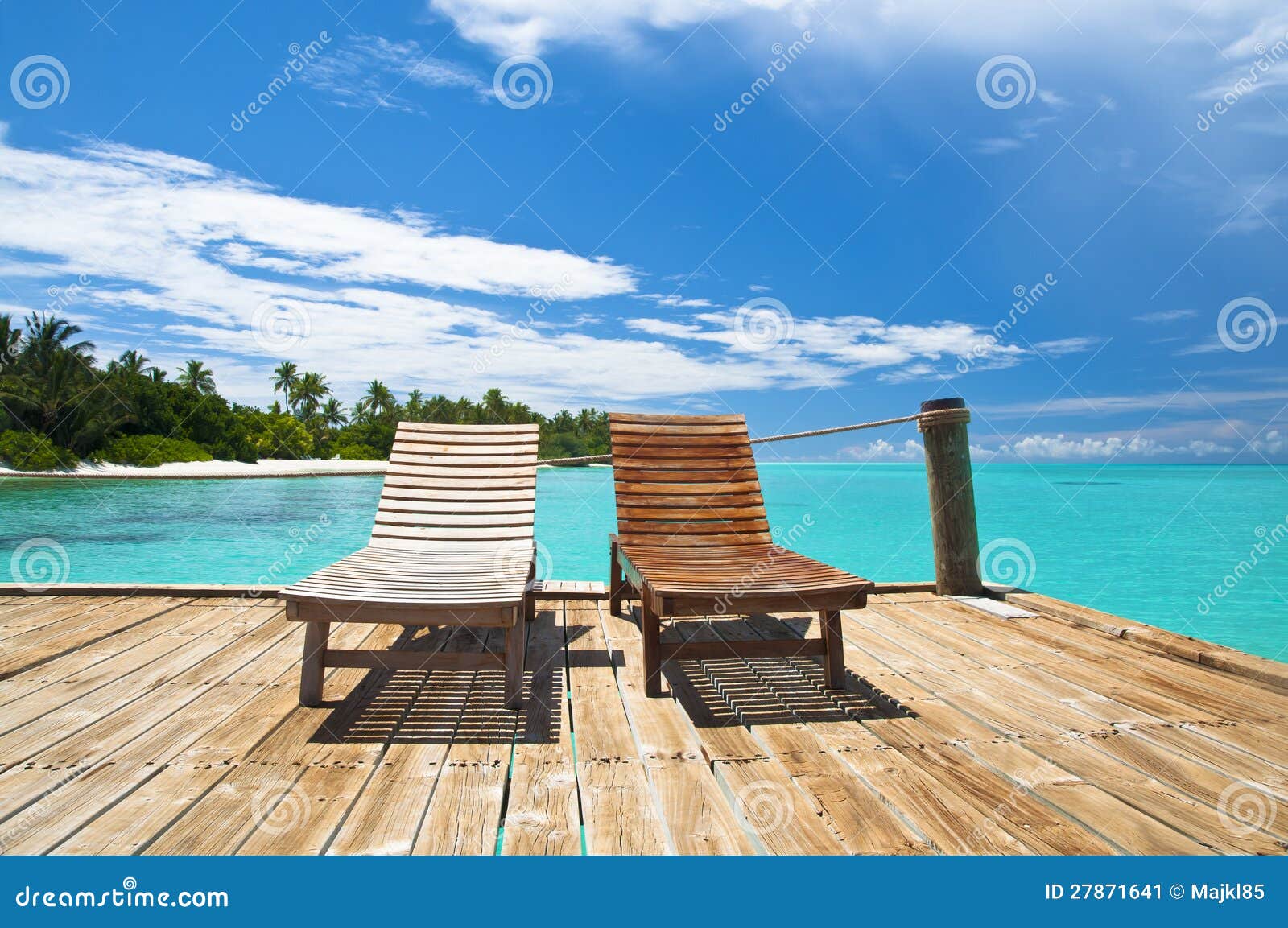 Relax by the sea stock image. Image of vacation, sunny - 27871641