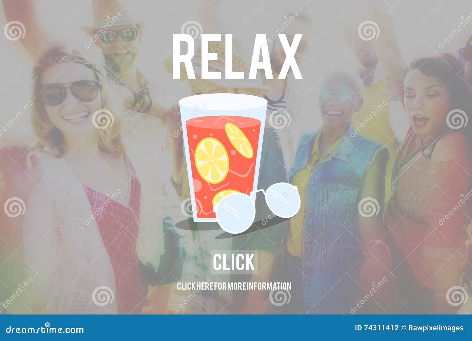 Relax Summer Rest Relaxation Chill Concept Stock Photo - Image of ...