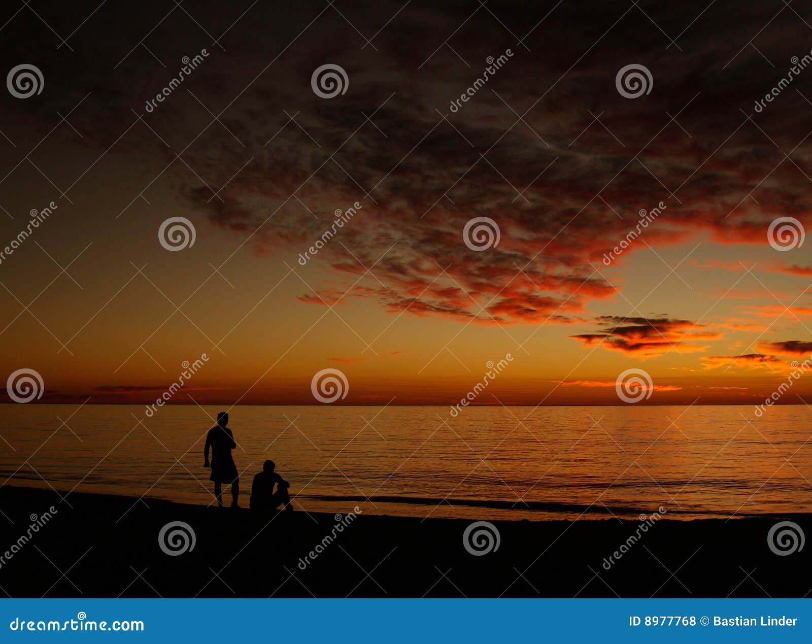 Relax in Sunset stock photo. Image of ocean, happy, cloud - 8977768