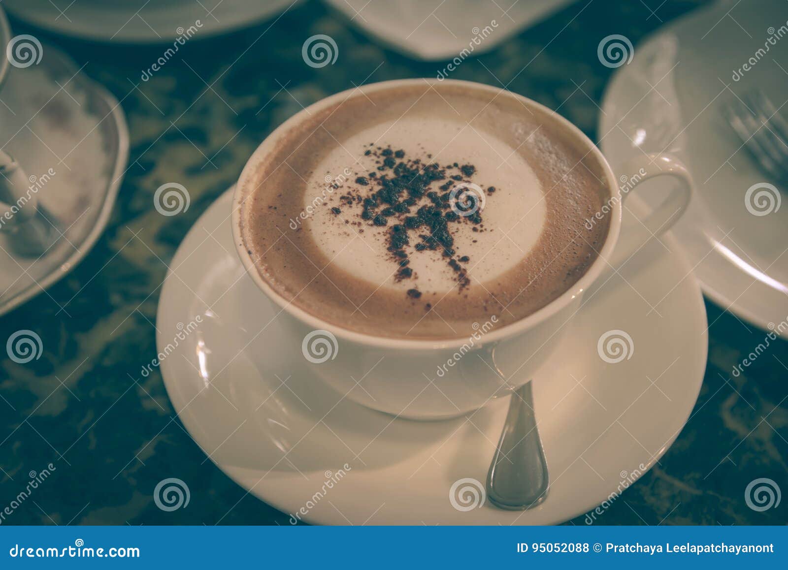 Relax Time with Coffee in Coffee Cafe Stock Photo - Image of expresso ...