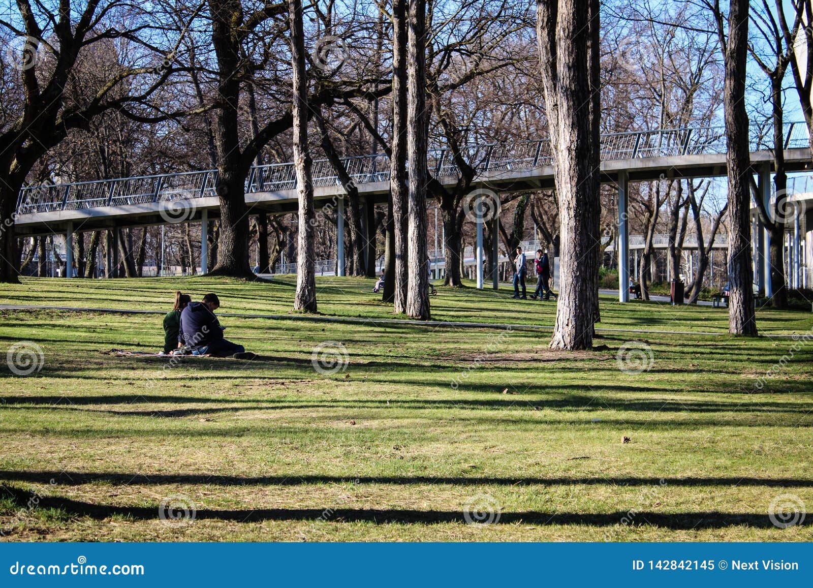 Relax time in the spring stock image. Image of spring - 142842145