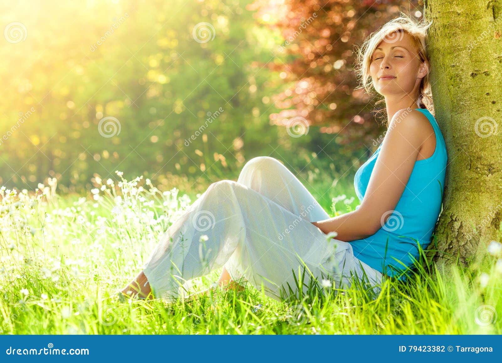 Relax woman outdoors stock photo. Image of family, beautiful - 79423382 Relax woman outdoors stock photo. Image of family, beautiful - 79423382