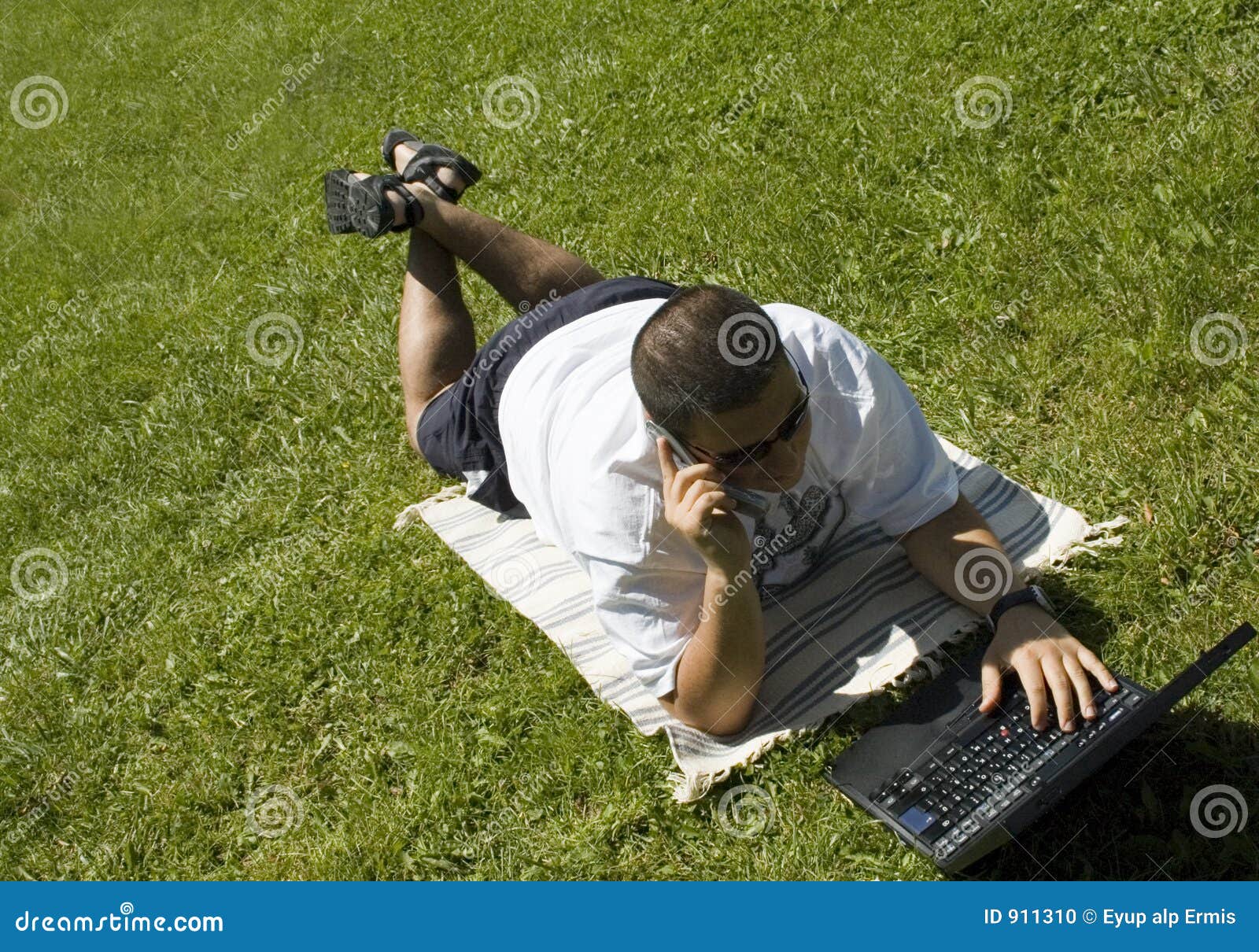 Relax and Work stock photo. Image of gadget, computing - 911310