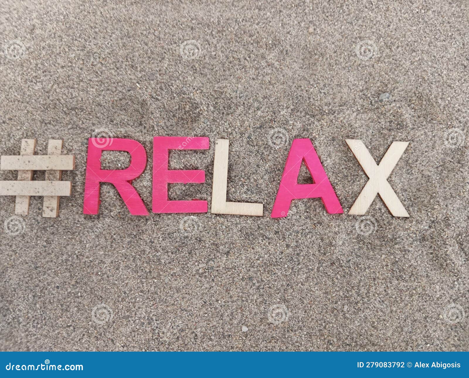 #relax Relax Written on Sand at the Beach Stock Photo - Image of sand ...