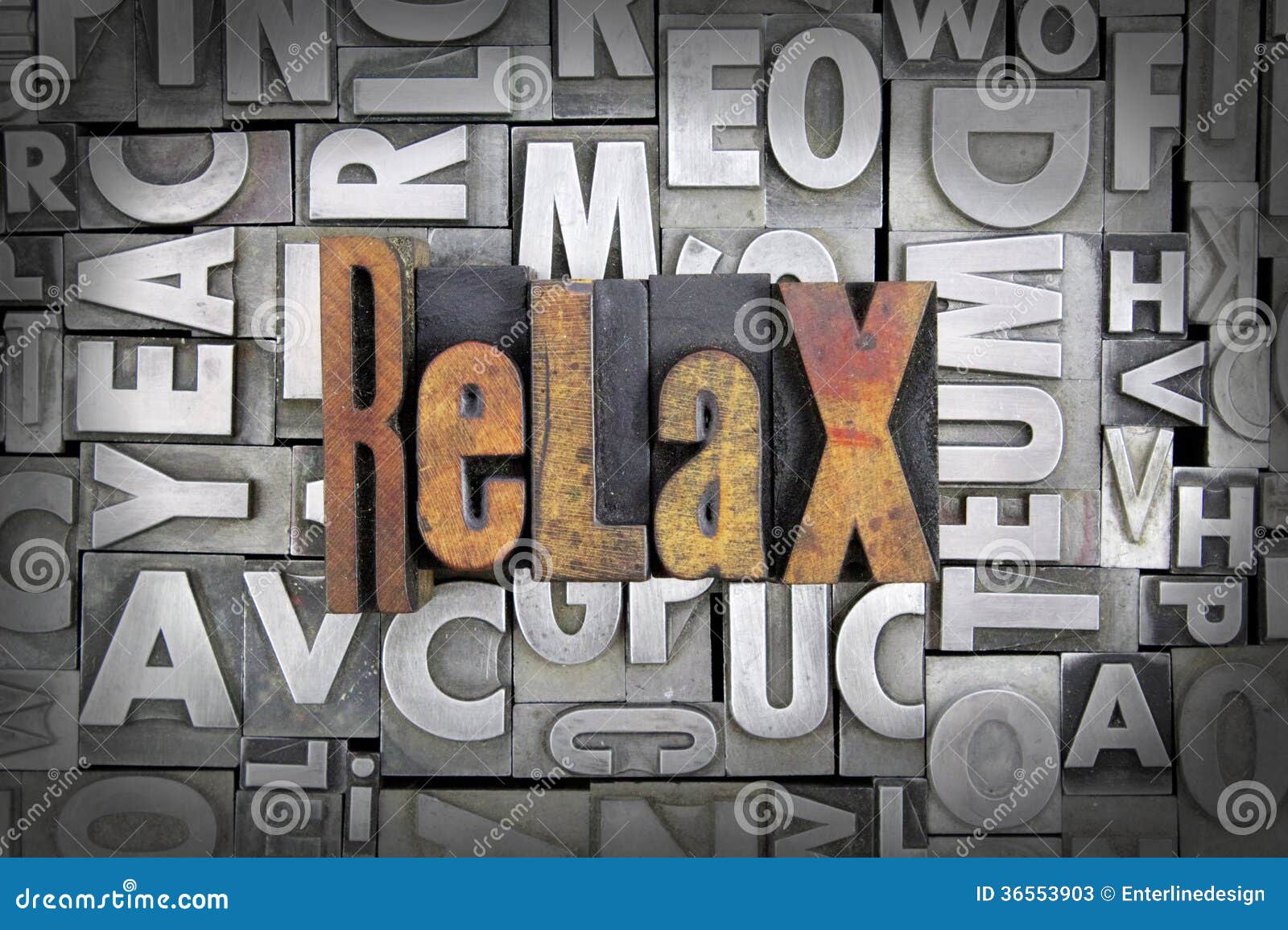 Relax stock image. Image of typography, type, relaxation - 36553903