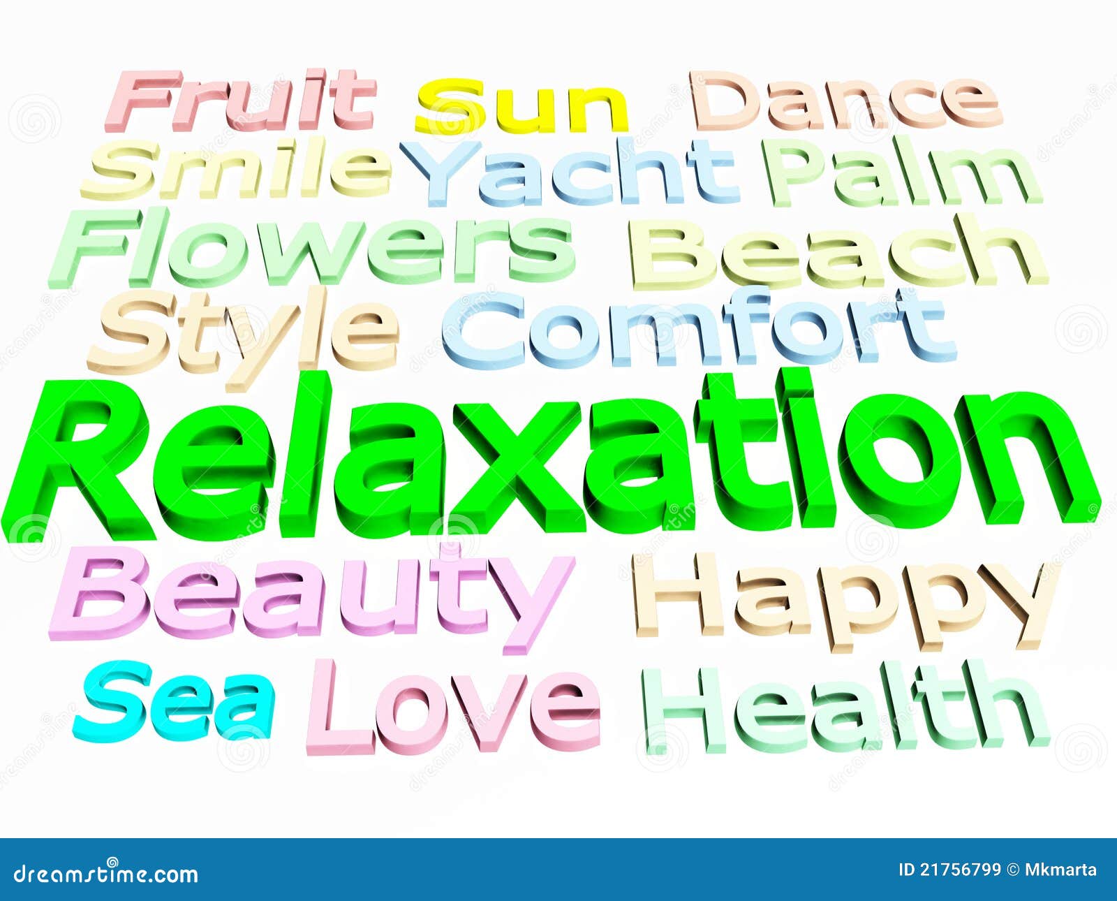 Relaxation stock illustration. Illustration of happy - 21756799