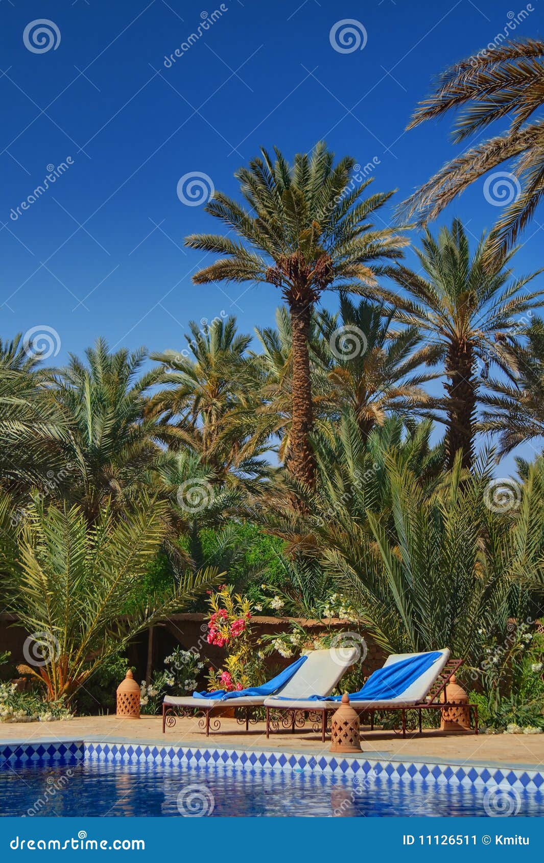 Relaxation area stock image. Image of resort, africa - 11126511