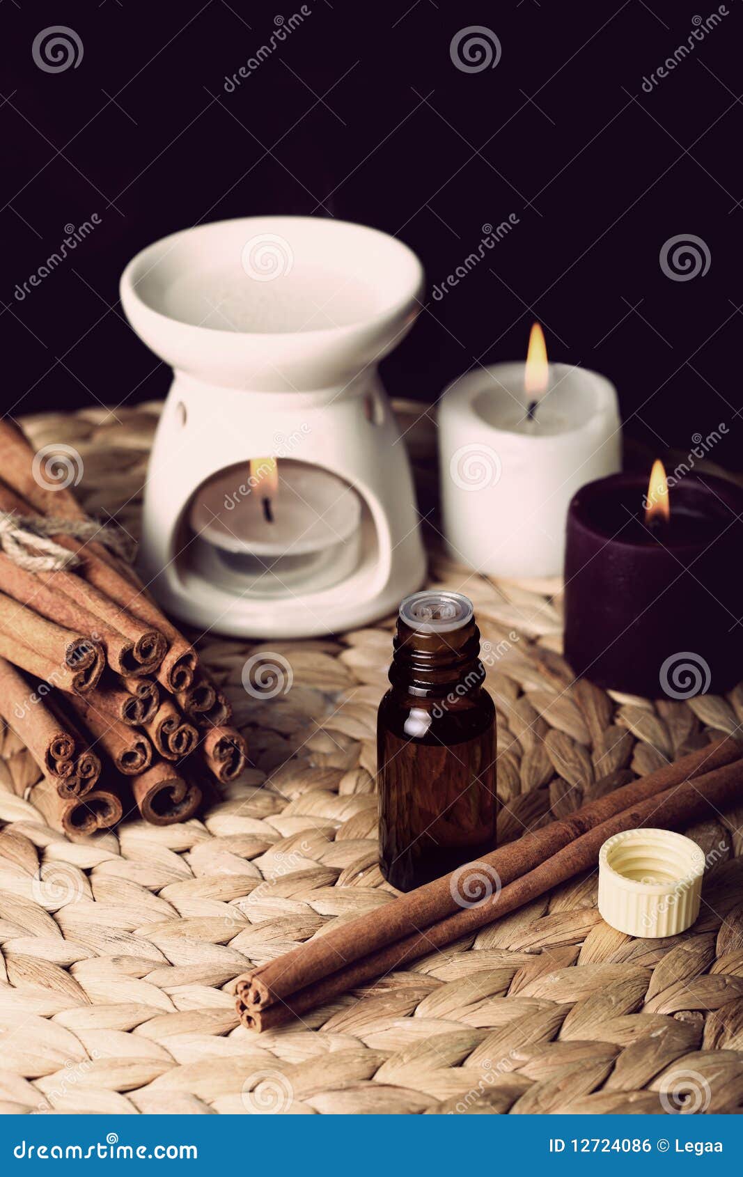 Relaxation and Aromatherapy Stock Photo - Image of objects, meditating ...