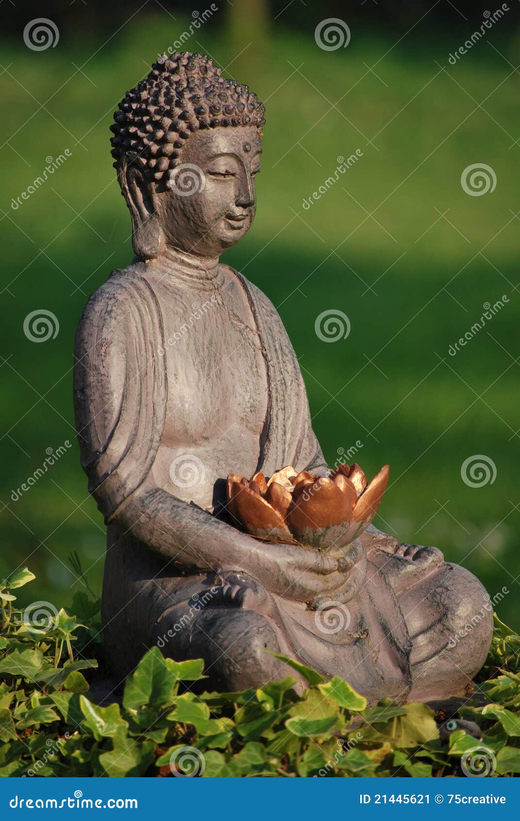 Relaxation buddha stock image. Image of relaxing, taichi - 21445621