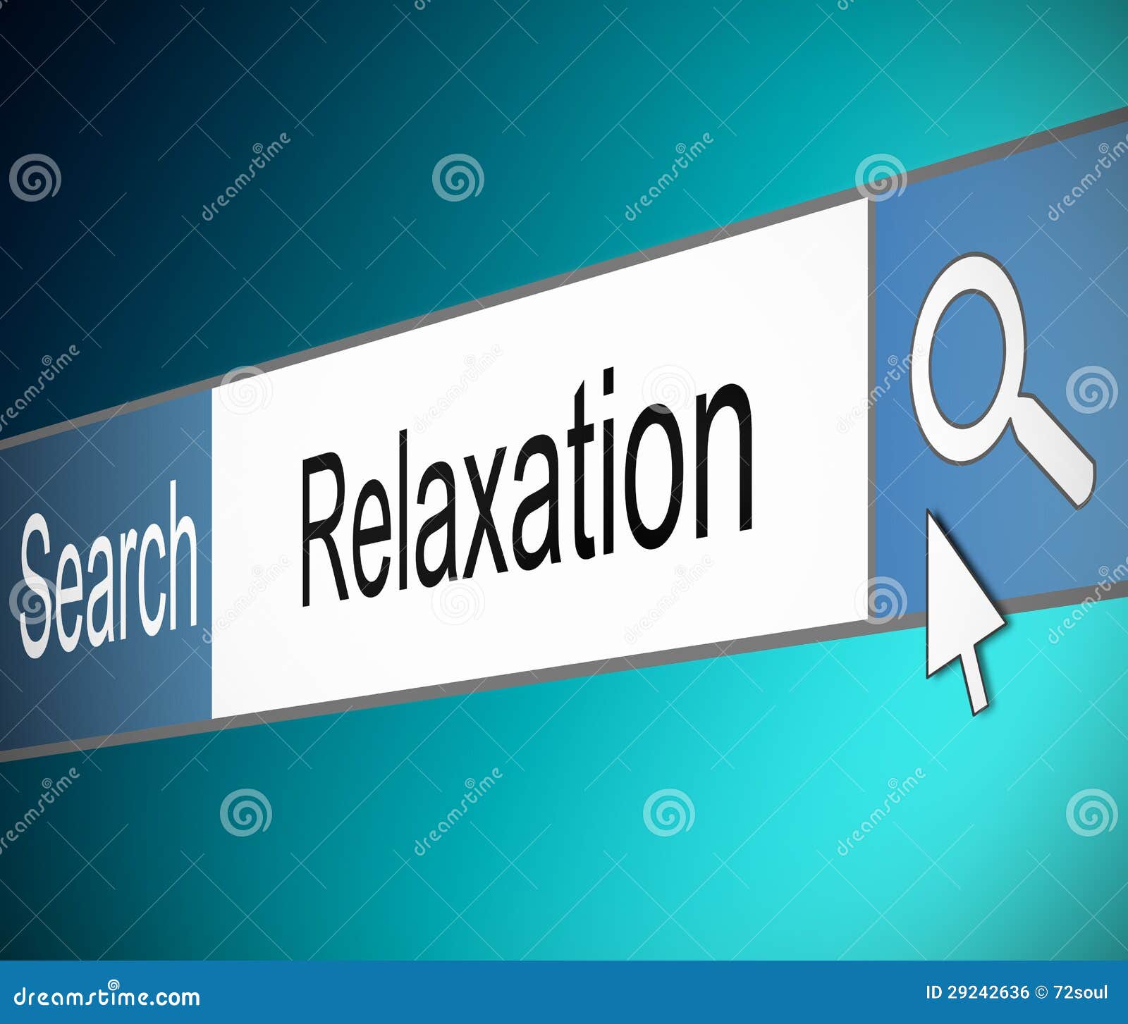 Relaxation concept. stock illustration. Illustration of internet - 29242636