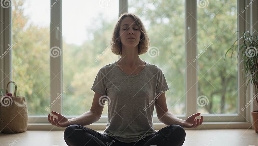 Relaxation and Meditation with Nature Backdrop Deep Breathing Exercise ...