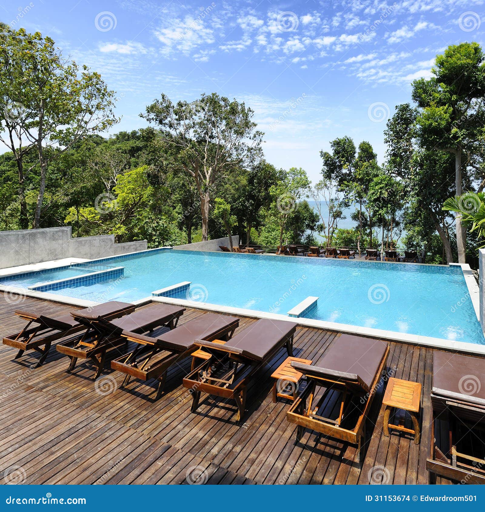 Relaxation pool stock photo. Image of home, flooring - 31153674