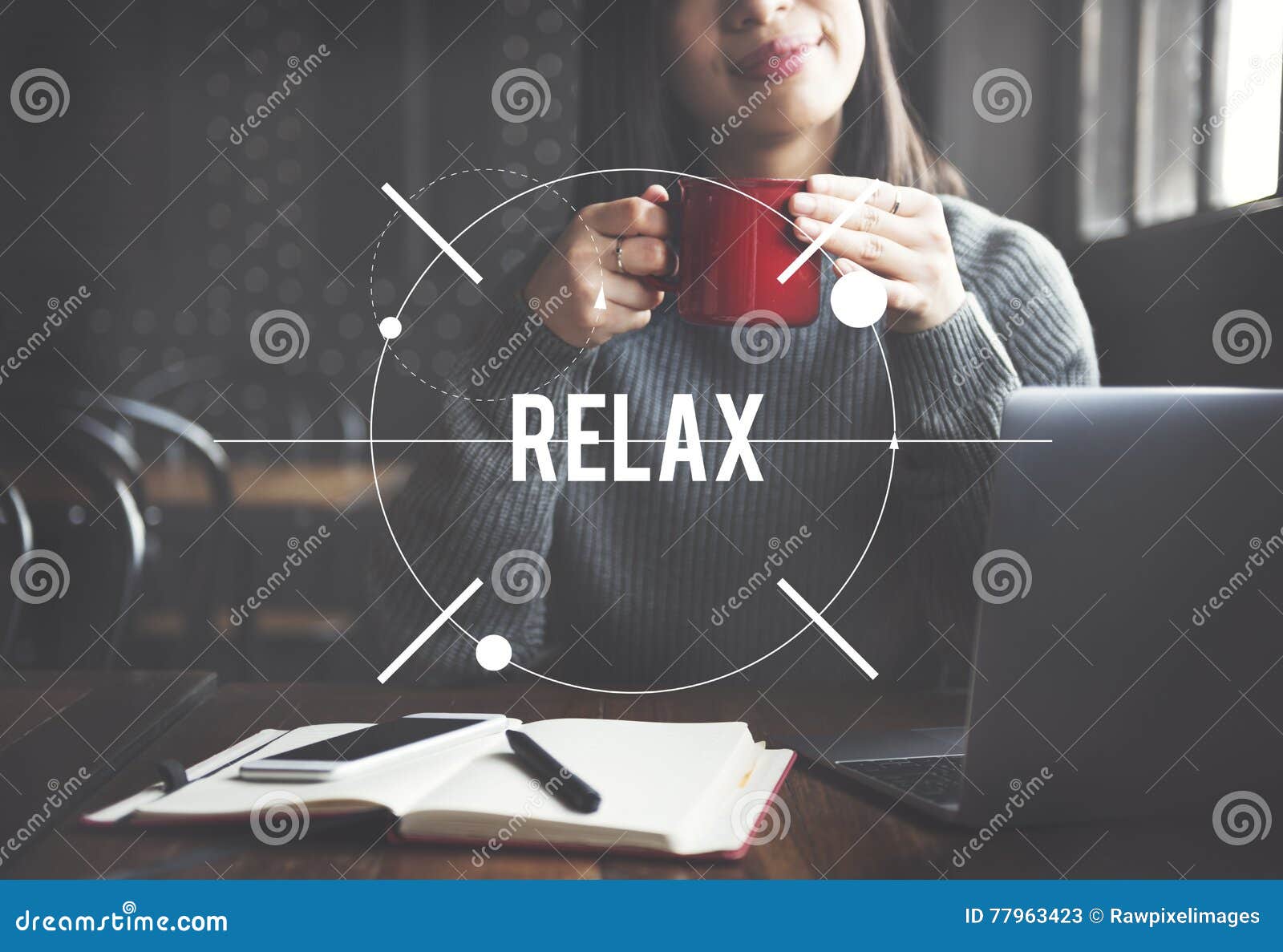 Relaxation Relax Chill Out Peace Resting Serenity Concept Stock Image ...