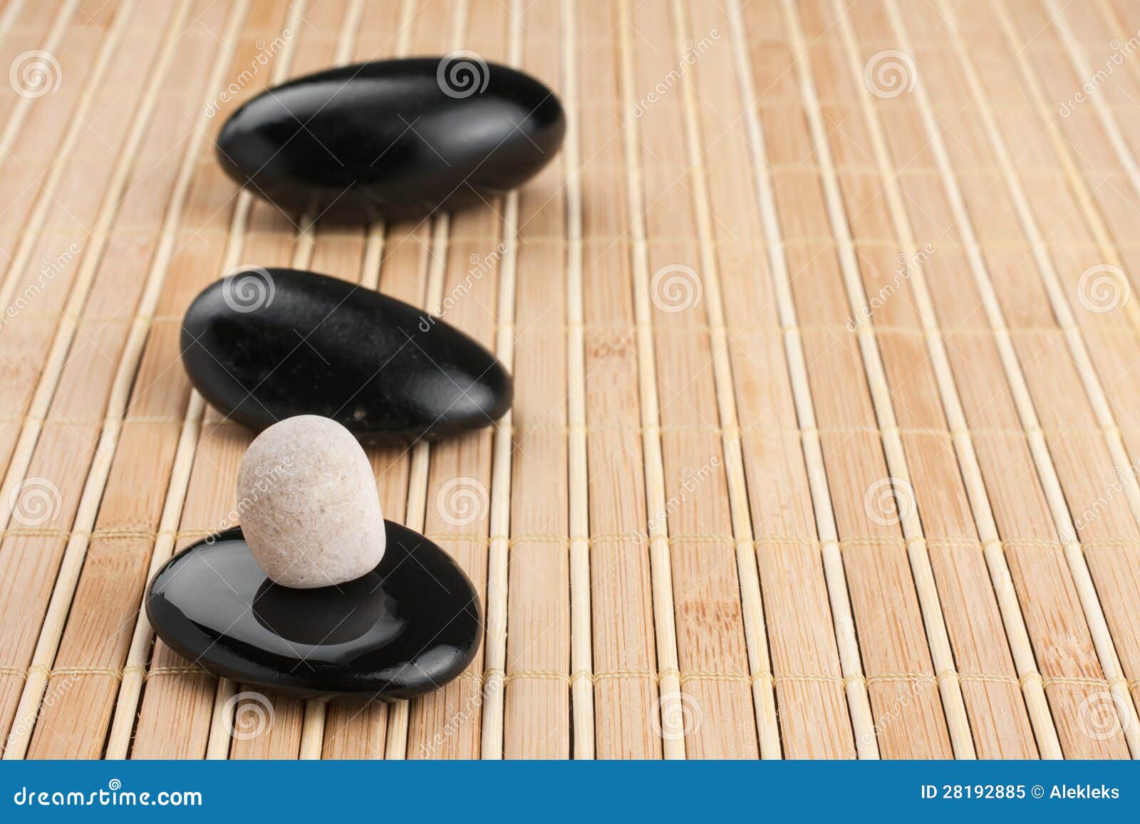 Relaxation Stones at a Spa stock image. Image of pamper - 28192885