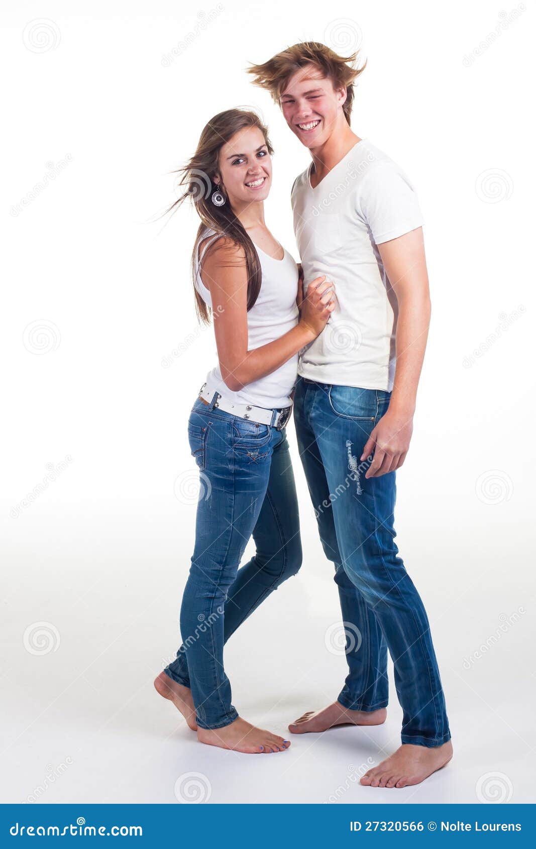 Relaxed stock photo. Image of blue, fashion, portrait - 27320566