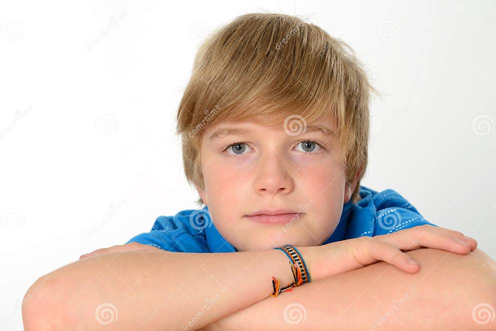 Relaxed boy stock photo. Image of caucasian, nice, face - 34519312