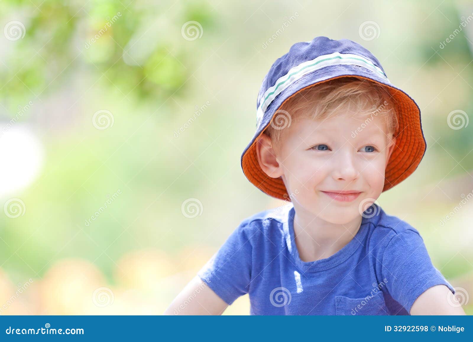 Relaxed boy stock photo. Image of nature, person, expression - 32922598