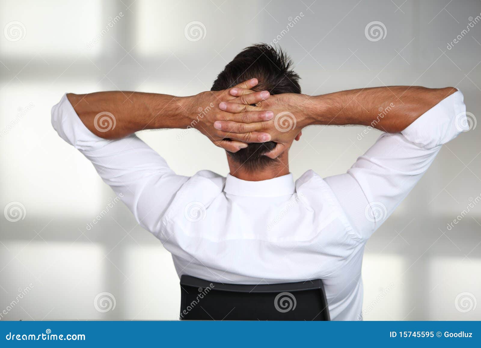 Relaxed businessman stock image. Image of businessman - 15745595