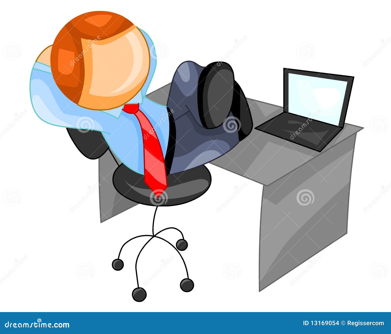 Relaxed Computer Stock Illustrations – 1,922 Relaxed Computer Stock ...